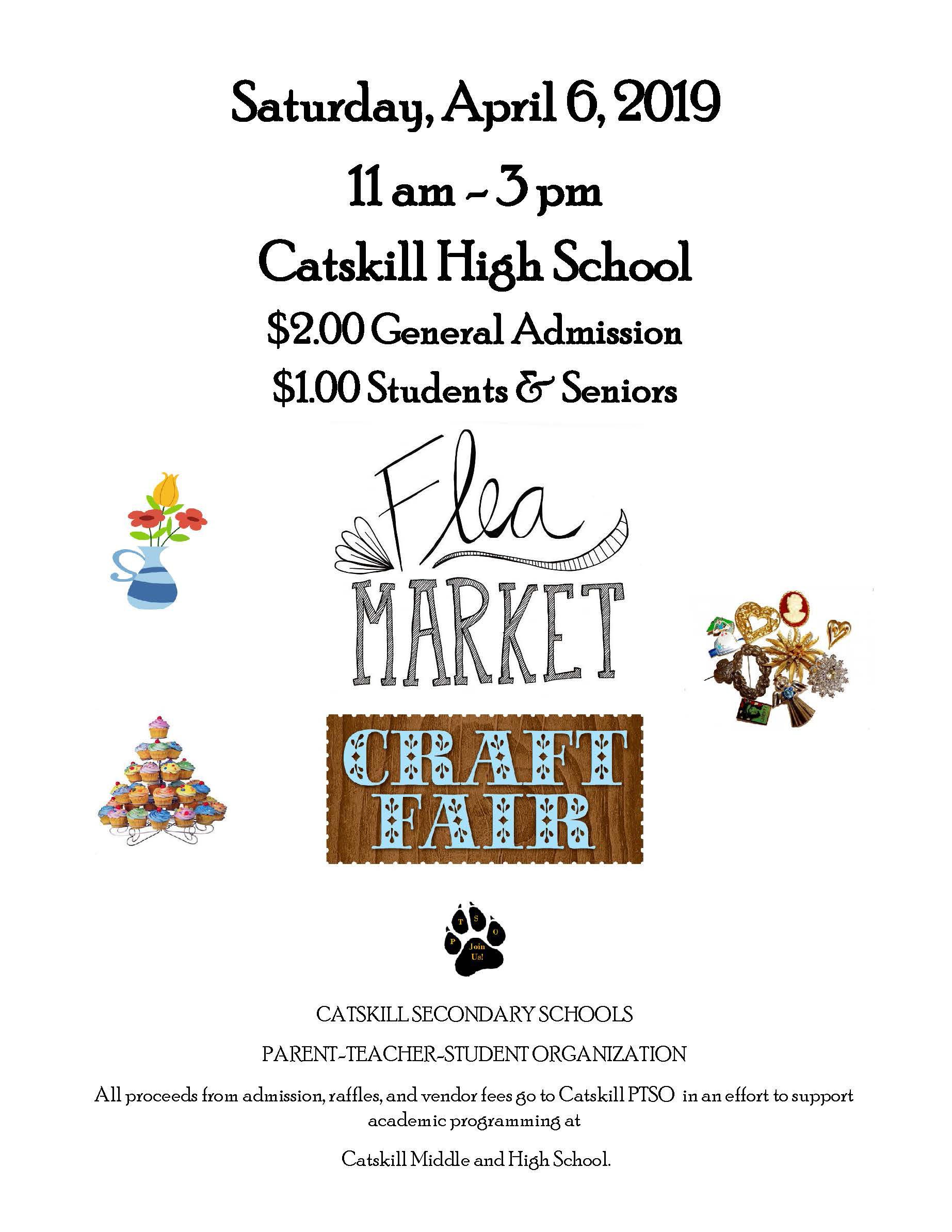 Flea Market Public Flyer 2019 – Catskill Central School District